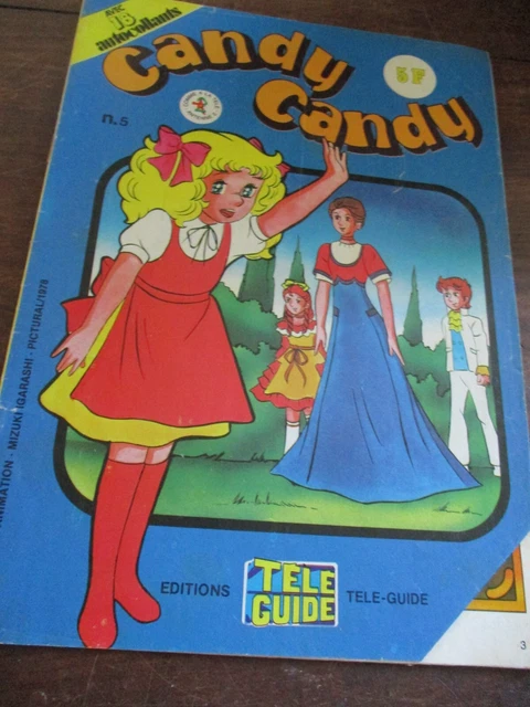 MAGAZINE CANDY CANDY tele guide complet numero 5 EUR 14,99 - PicClick FR