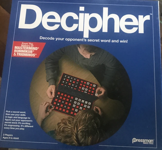 PRESSMAN &DECIPHER GAME& Decode Your Opponents Secret Word 100% ...