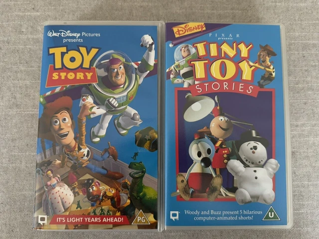 DISNEY TOY STORY & Tiny Toy Stories VHS Tapes, Excellent Condition. £10 ...