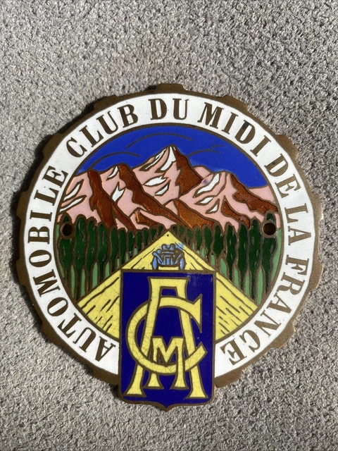 PLAQUE EMAILLEE DE calandre EUR 180,00 - PicClick FR