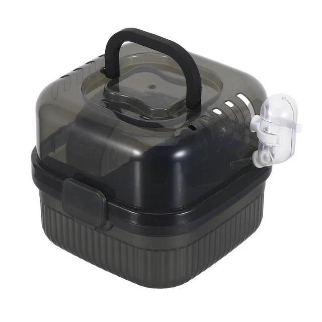 PET CAGE SUITCASE Portable Carrier for Hamster Ferret Animal Carriers £ ...