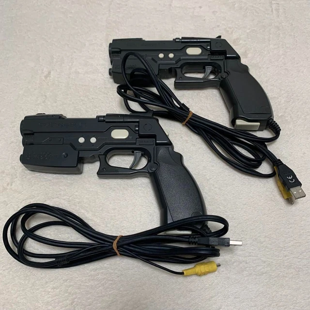 PS2 GUNCON 2 pistolets jeu manette namco sony playstation jeu NPC-106 ...