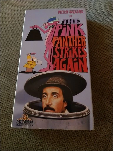 THE PINK PANTHER Strikes Again (Vintage VHS, 1990 Edit) 1976 Movie ...