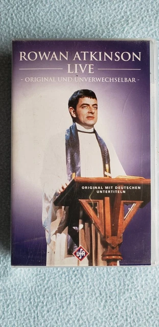 ROWAN ATKINSON LIVE ( Mr. Bean ) VHS Kassette sehr guter Zustand EUR 5 ...