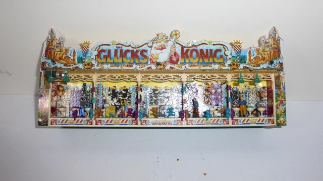FALLER ODER NONAME,BUDE/STAND ,Rummel Kirmes H0, Glückskönig, aus ...