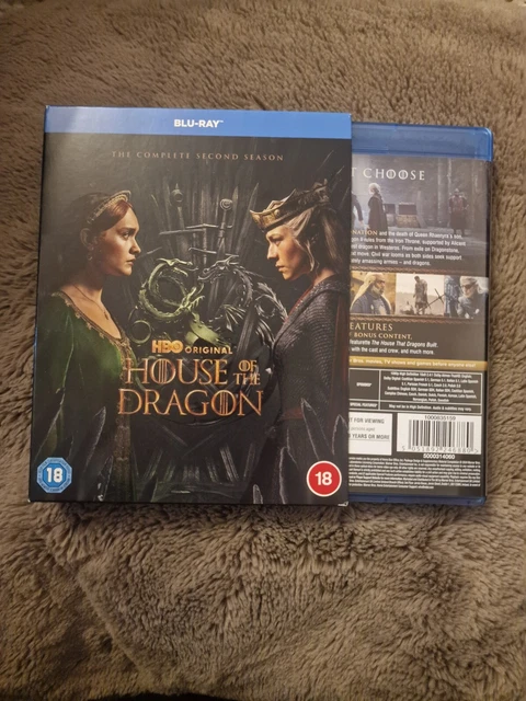 HOUSE OF THE Dragon: Season 2 [18] Blu-ray Box Set £5.00 - PicClick UK