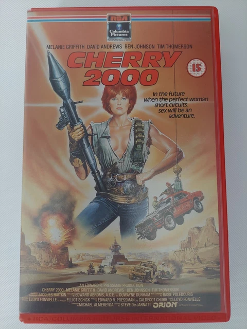 CHERRY 2000 VHS Video Tape Big Box Ex Rental RCA Columbia 1988 Melanie Griffith £29.99 - PicClick UK