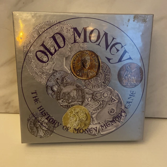 RARE OLD MONEY Memory Match Game Circular Coin Cards History UK - New ...