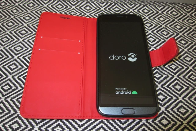 DORO 8050 MOBILE Phone Model DSB - 0230 Black Unlocked Single SIM very ...