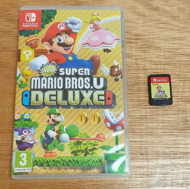 NINTENDO SWITCH GAME Super Mario Bros U Deluxe - Game & Box £29.00 ...