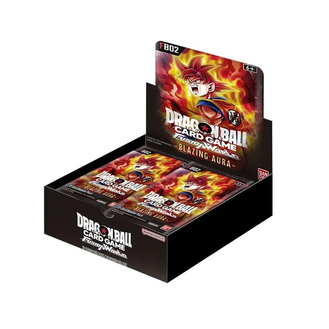 DRAGON BALL SUPER Card Game Fusion World FB02 Blazing Aura Booster Box ENG EUR 109,90 - PicClick IT