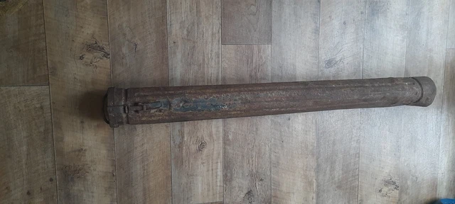 LONG WW2 ORIGINAL Empty German Military Metal Container. ( Aa-1 ) EUR ...