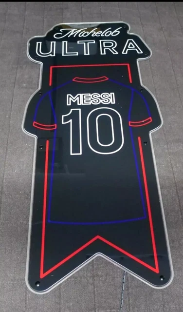 MICHELOB ULTRA LIONEL Messi Miami Fc Iconic LED Beer Bar Sign Light ...