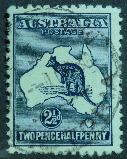 AUSTRALIA 1919 2½D 3rd wmk deep indigo SG 36b Used cat £9 $3.00 - PicClick AU