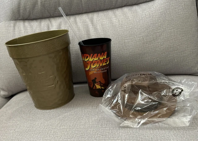 CINEMARK INDIANA JONES and the Dial of Destiny Cup & Cappello Topper ...