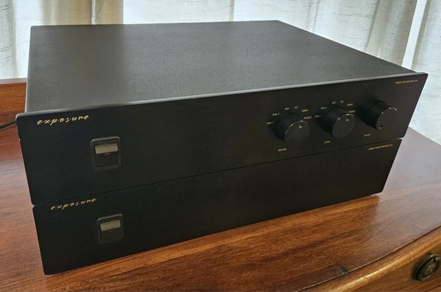 EXPOSURE 17 PRE Amplifier And Exposure 18 Power Amplifier £980.00 ...