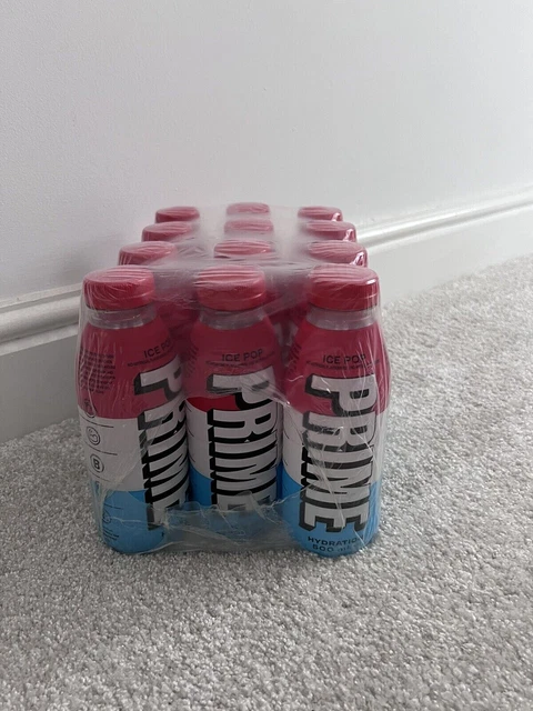 Prime Hydration Drink By Logan Paul X Ksi Ice Pop 12 Pack Fast Ship