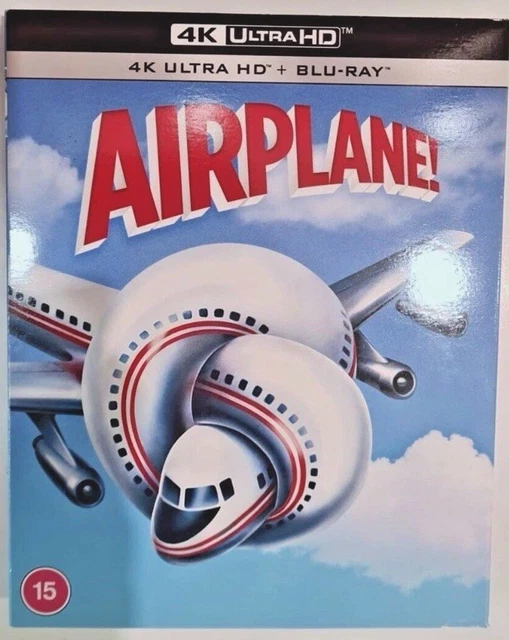 AIRPLANE! 4K REMASTERED Uhd Blu-Ray Robert Hays 1980 New + Sealed ...