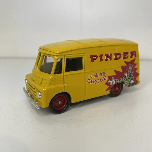 CORGI MORRIS LD 150 Van Cirque Pinder Jaune 1/43 Métal Voiture ...