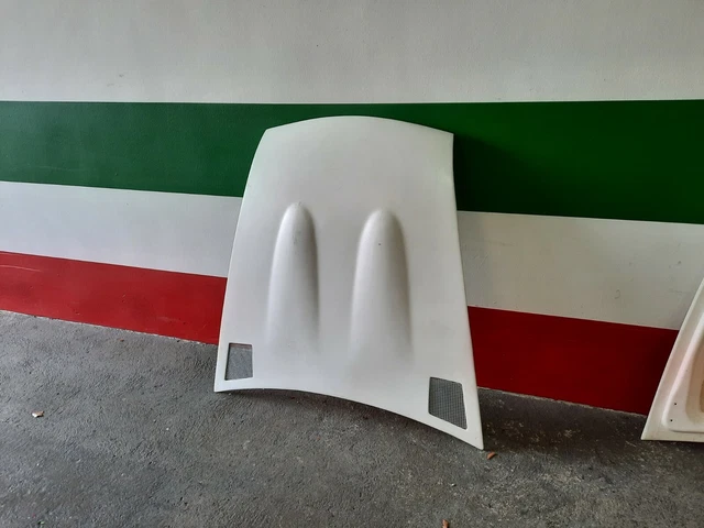 NUOVO COFANO VETRINO Fiat 124 Abarth Spider BS1 e altri EUR 470,00 ...