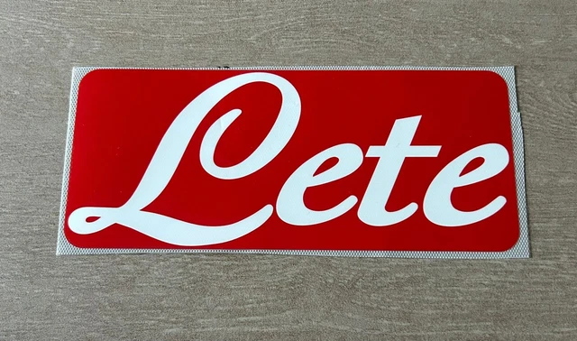 SPONSOR PATCH LETE Per Maglia Calcio Napoli Europa Termoadesivo EUR 18 ...