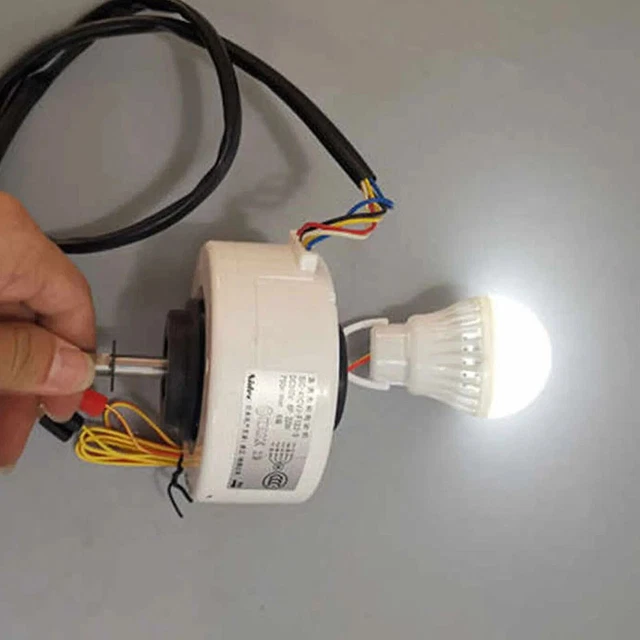 3 PHASE ELECTRIC Wind Turbine Generator Brushless Motor ACDC 9V to 72V ...