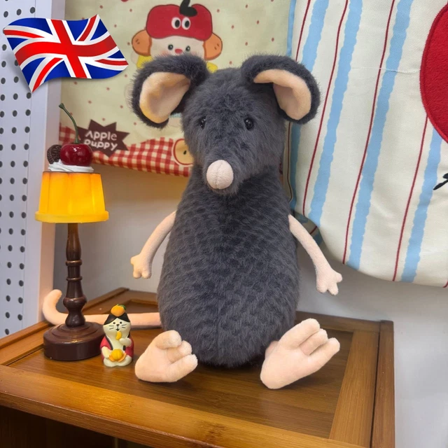 10.6 IN/27CM JELLY Cat Lachlan Sad Rat Soft plush doll Stuffed Animal ...