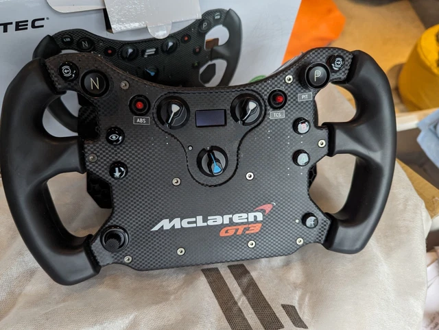 FANATEC MCLAREN GT3 V2 CSL Elite Steering Wheel +QR1 Lite + Magnetic ...