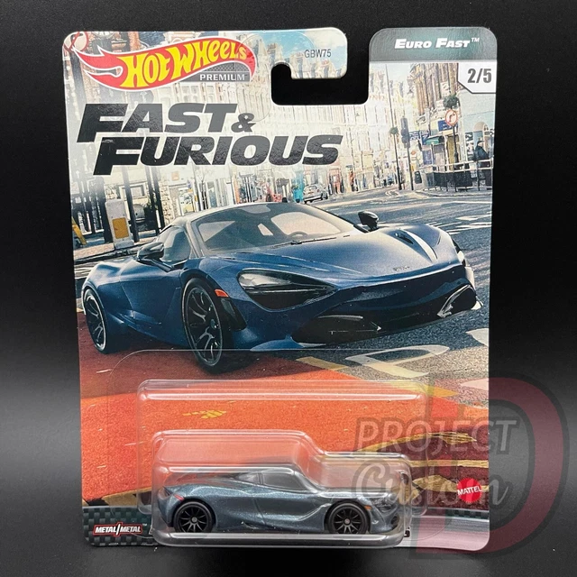 Hot Wheels Mclaren 720s Fast And Furious Euro Fast Grey 2 5 £7 99