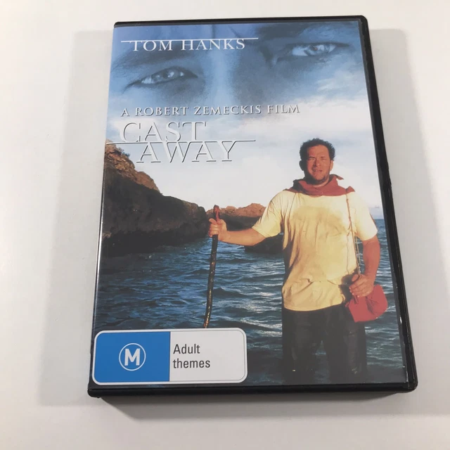 CAST AWAY DVD Region 4 PAL Movie Tom Hanks Helen Hunt $11.00 - PicClick AU