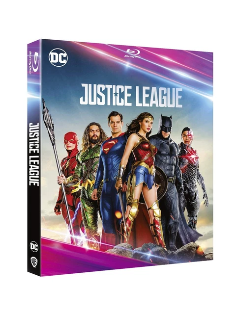 JUSTICE LEAGUE - Coll Dc Comics (Blu-ray) Gadot Wright Momoa Nielsen ...