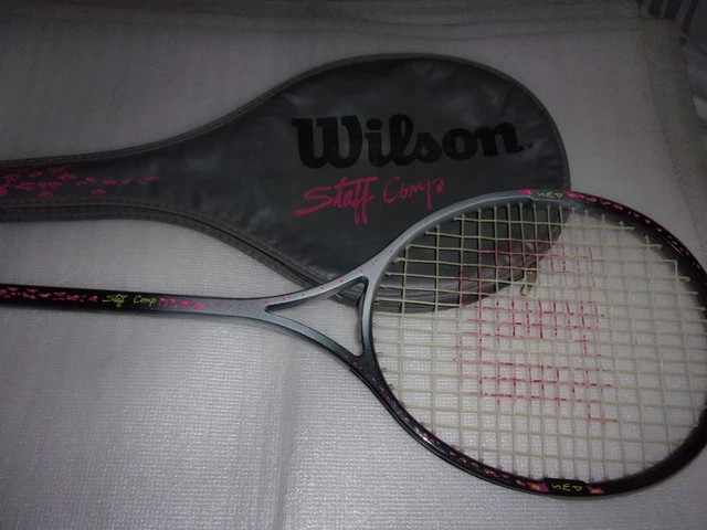 WILSON STAFF COMP squash racket and case £3.00 - PicClick UK