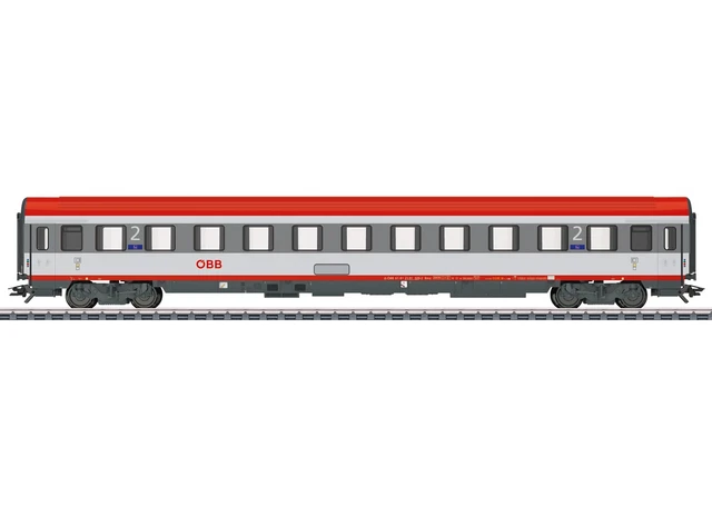 MARKLIN 42748 HO Scale Passenger Car Type Bmz Of The OBB 2nd Class £72. ...