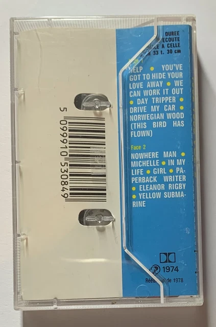 CASSETTE THE BEATLES - 1962-1966 volume 2 EUR 5,00 - PicClick FR CASSETTE THE BEATLES - 1962-1966 volume 2 EUR 5,00 - PicClick FR