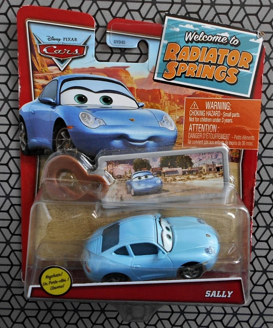 MATTEL DISNEY PIXAR CARS METAL SALLY Welcome to Radiator Springs NEUF ...