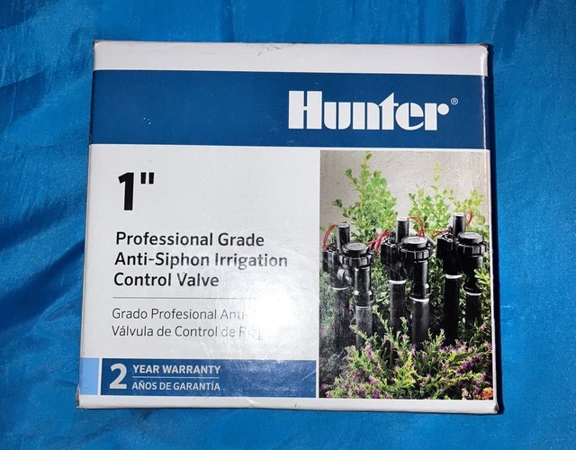 HUNTER PGV-ASV 1& Professional Grade Anti-Siphon Irrigation Control ...