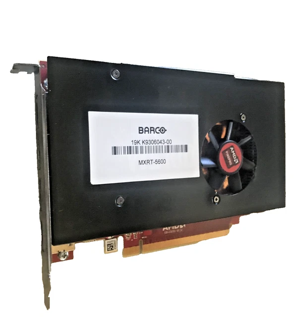 BARCO AMD FIREPRO MXRT-5600 4GB GDDR5 Graphics Card 4x DP $29.99 - PicClick