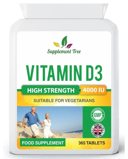SUPPLEMENT TREE VITAMIN D3 10000iu High Strength - 365 Softgels £8.97 ...
