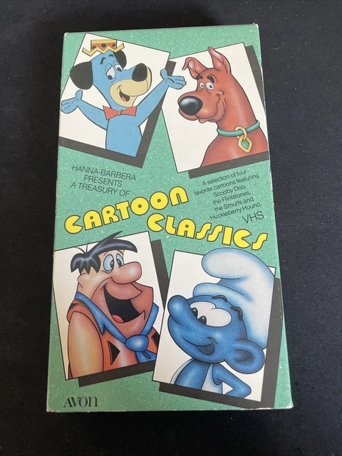 CARTOON CLASSICS (VHS, 1987) Smurfs Scooby Doo Flintstones Huckleberry ... CARTOON CLASSICS (VHS, 1987) Smurfs Scooby Doo Flintstones Huckleberry ...
