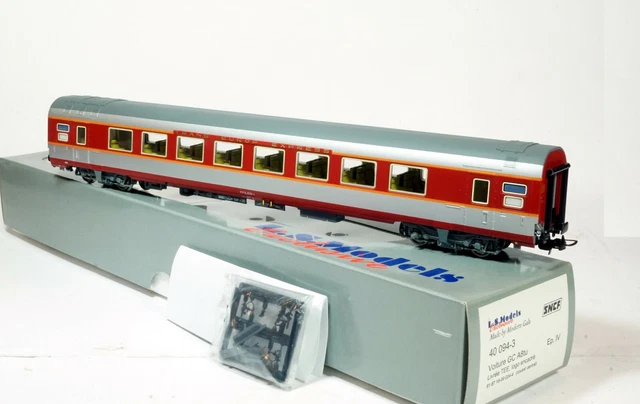 L.S.MODELS LS MODELS H0 40 094-3 voiture GRAND CONFORT TEE A8tu SNCF Ep ...