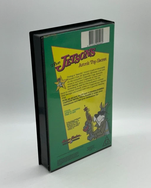 THE JETSONS: ASTRO'S Top Secret - Hanna Barbera - RAINBOW VHS Tape ...