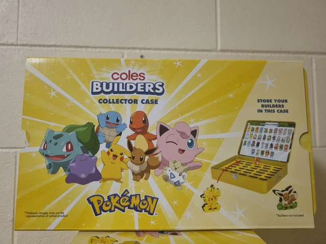 COLES POKÉMON BUILDERS Collector Case Brand NEW Builder Tins 2024 $6.50 ...