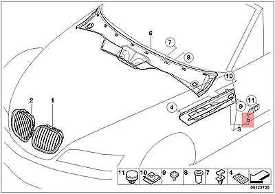 BMW E82 COUPE M Performance Badge Logo Sign 7898226 51147898226 NEW EUR ...