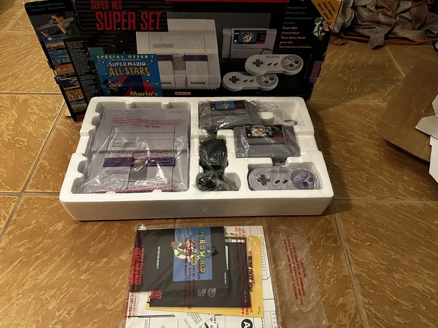 CONSOLE SUPER NINTENDO Entertainment System SNES NEW $800.00 - PicClick CA
