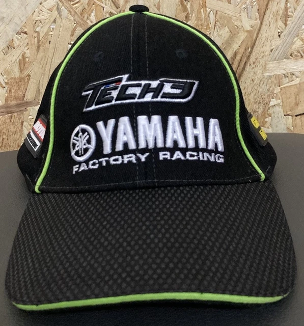 MENS YAMAHA TECH3 Factory Racing Hat Baseball Cap. One Size. Black ...
