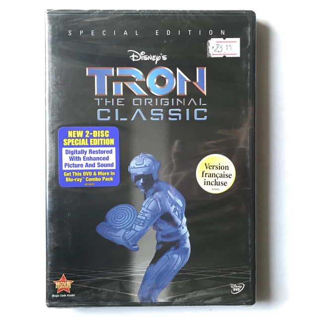TRON DVD THE Original Classic 2-Disc Special Edition Walt Disney Region ...