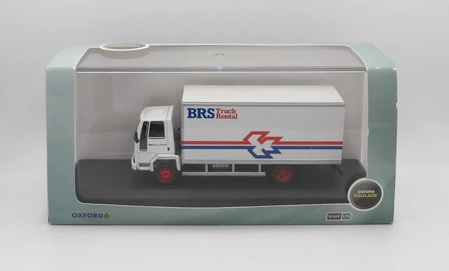 OXFORD HAULAGE 76FCG001 Ford Cargo Box Van 'Brs' White Mint Boxed 1:76 ...