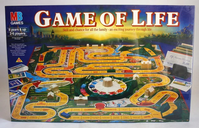 RARE VINTAGE 1991 Game Of Life Board Game Mb Brand New Sealed Nos ...