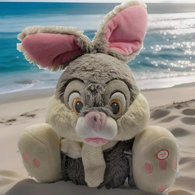 DISNEY THUMPER RABBIT From Bambi 10"cuddly Plush Soft Toy Bunny Disney ...