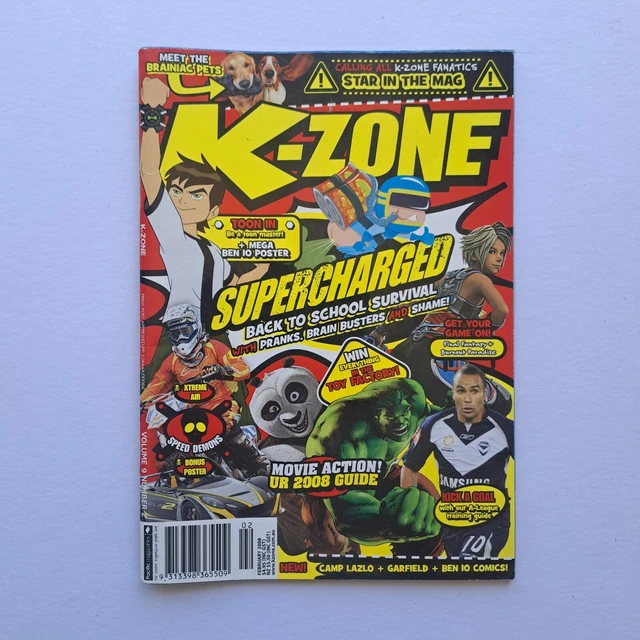 K-ZONE MAGAZINE - February 2008 $8.00 - PicClick AU